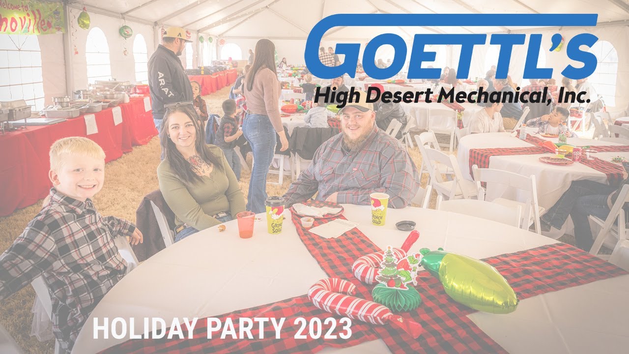 Goettl's High Desert Mechanical Holiday Party 2023 - YouTube