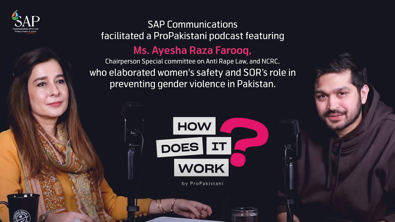 Pro Pakistani Pod Cast ft. Ms. Ayesha Raza Farooq - SAP Communications ...