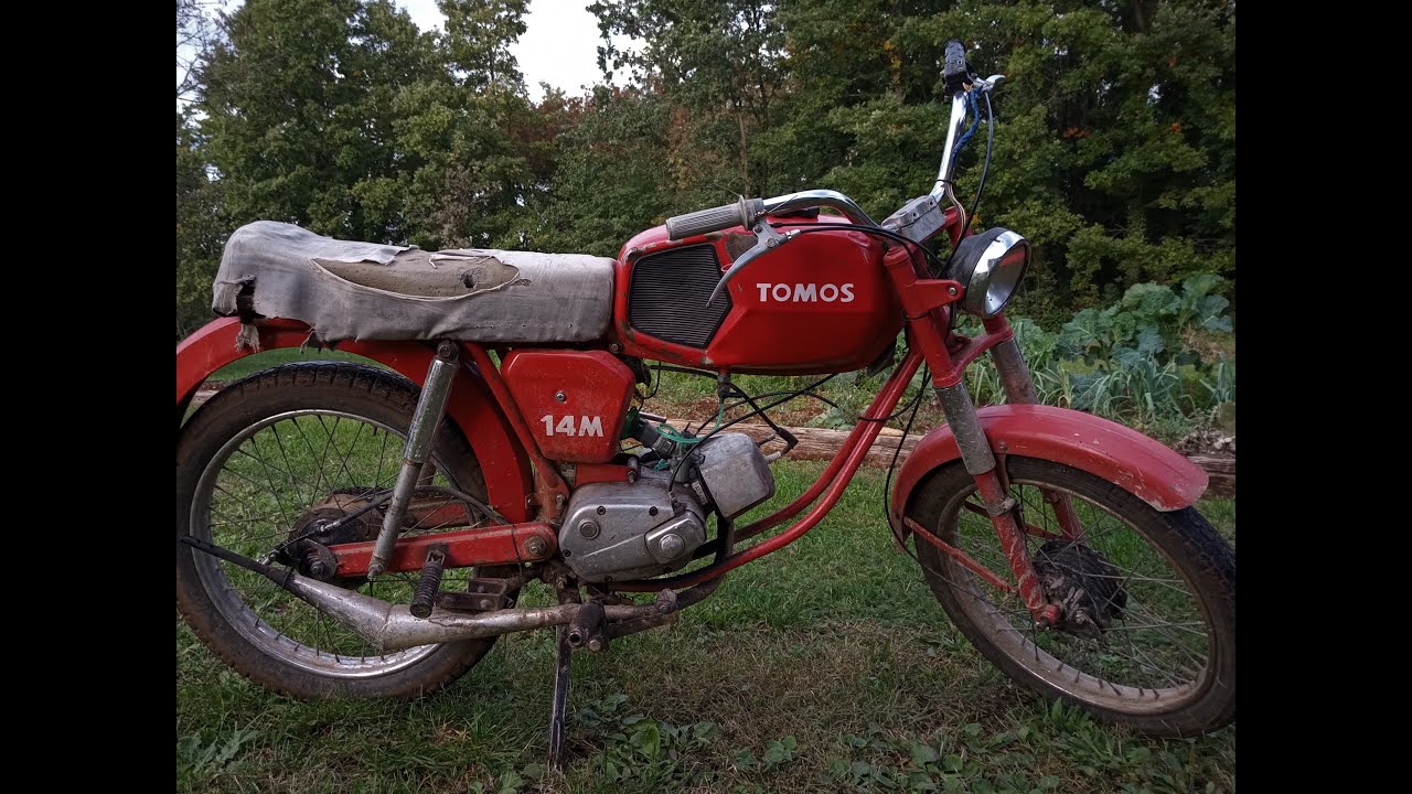 Tomos 14m riding - YouTube