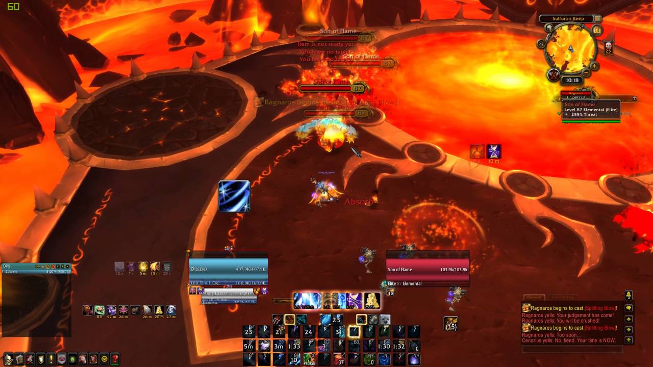 Heart of Flame from Ragnaros - YouTube