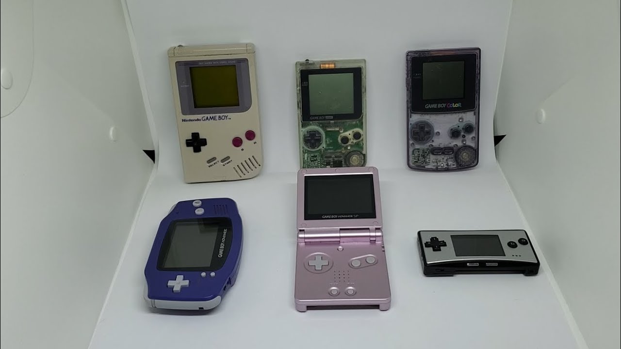 Every Game Boy Start Up Sound - YouTube