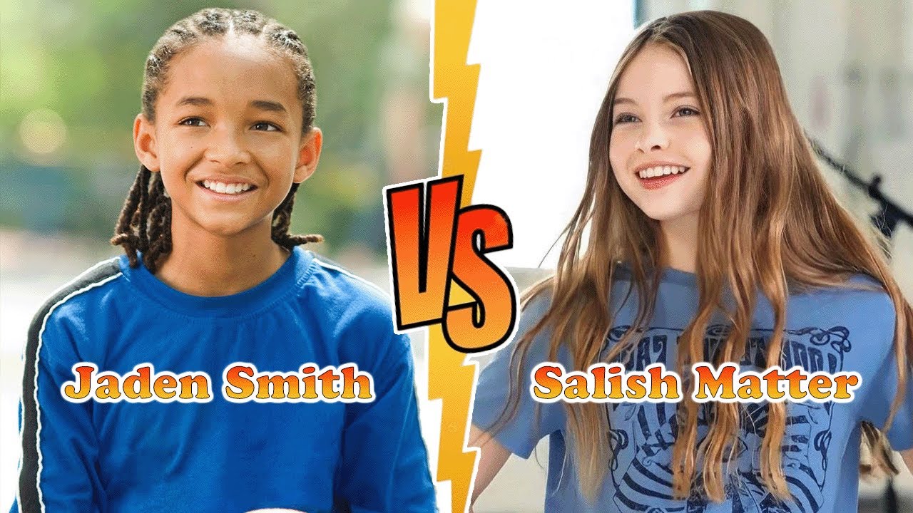 Jaden Smith (The Karate Kid) VS Salish Matter Transformation 👑 New ...