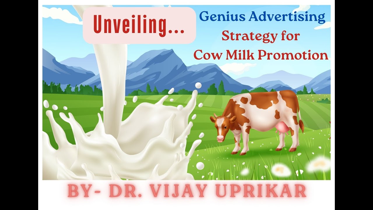 Unveiling Genius advertising strategy for promoting Cow Milk - YouTube