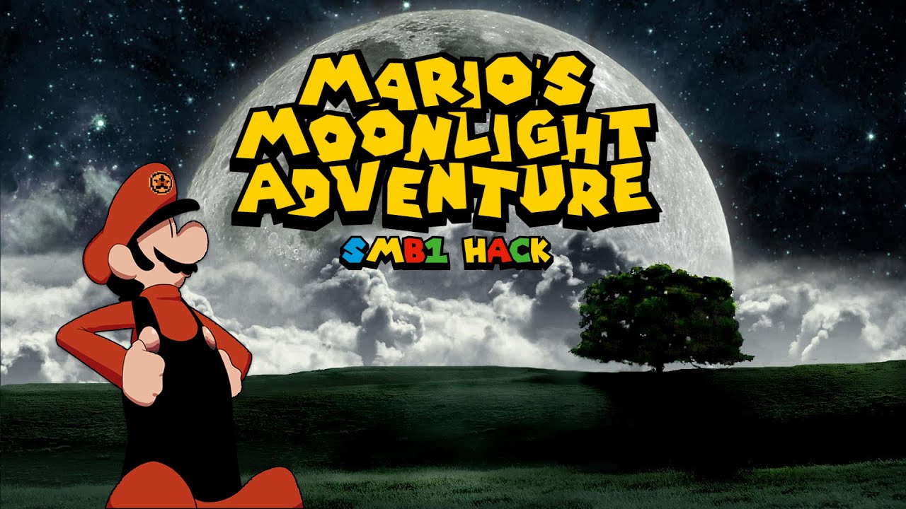 Mario's Moonlight Adventure | Hack of Super Mario Bros. - YouTube