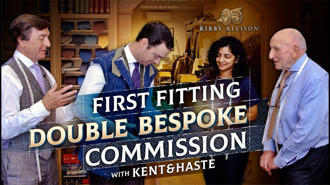First Fitting For My Double Bespoke Commission | John Kent & Terry ...