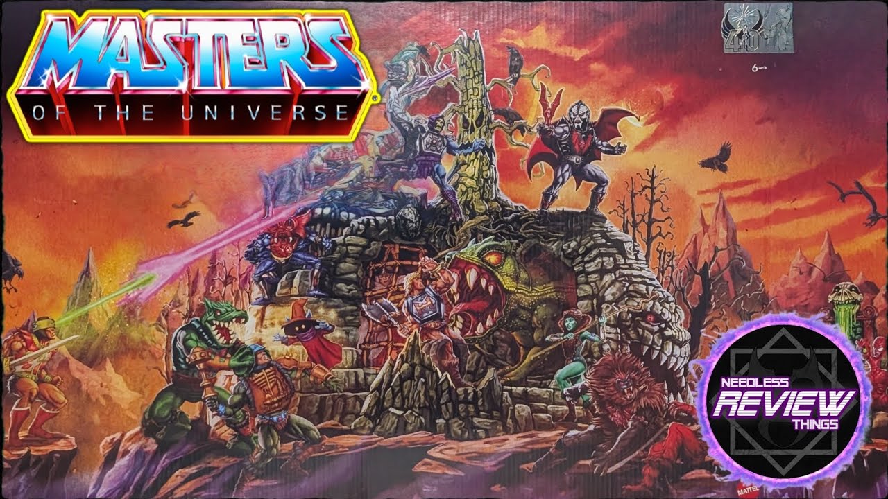 Masters of the Universe Origins Fright Zone Toy Review - YouTube