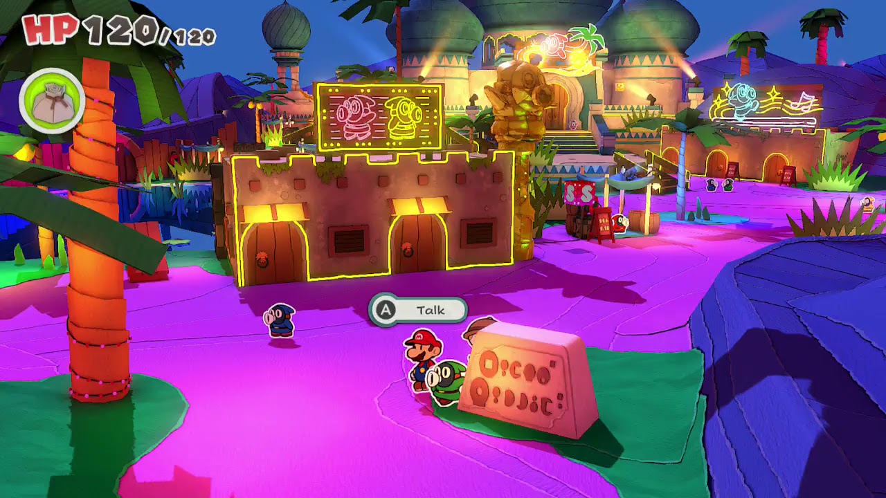 Paper Mario: The Origami King Scorching Sandpaper Desert 2 - YouTube