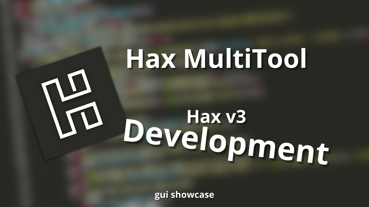 Hax MultiTool Preview: v3's new GUI and HaxGPT - YouTube