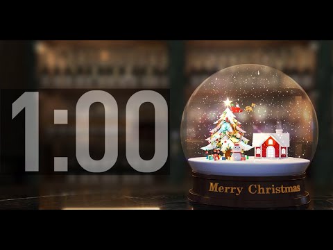 1 Minute Timer with Christmas Music! Countdown Timer for Kids ...