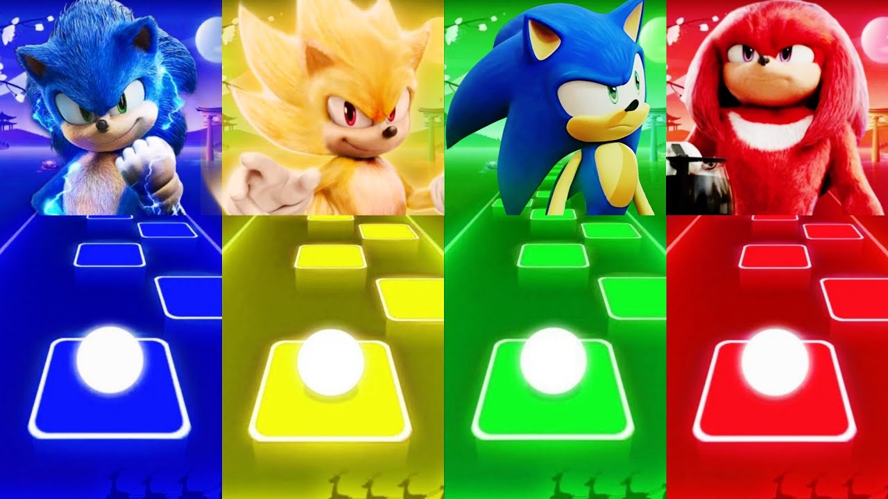 Sonic ⛔️ Super Sonic ⛔️ Sonic Prime ⛔️ Knuckles || Coffin Dance Cover || Tileshop EDM Rush - YouTube