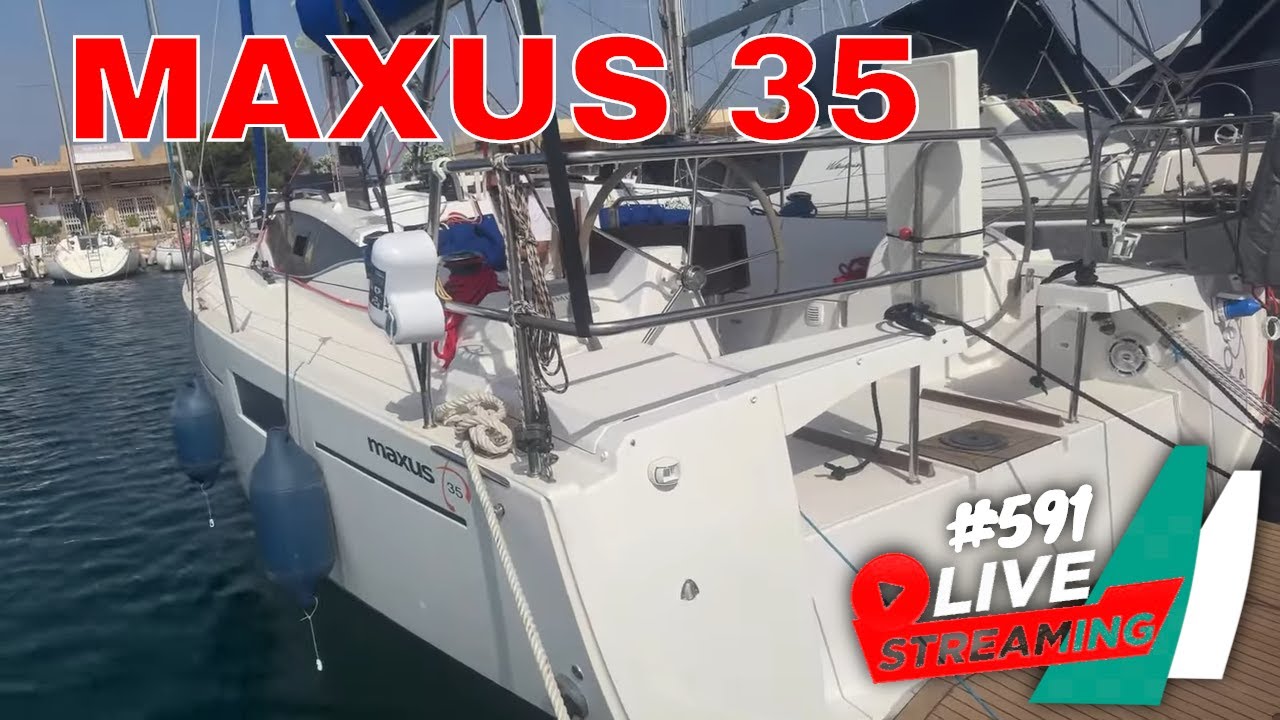 Marviviendo live #591 Velero Northman Maxus 35 - YouTube