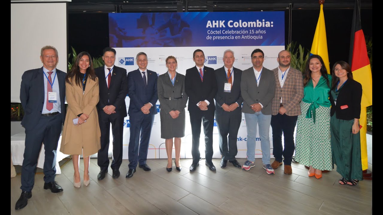 AHK Colombia coctel de celebración 15 años de presencia en Antioquia ...