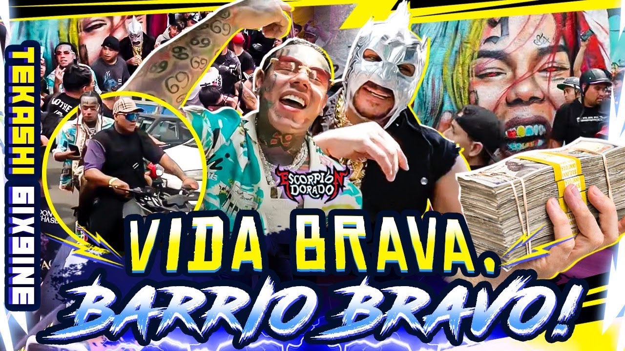Tekashi Sixty Nine 6ix9ine & Escorpión #AlVolante y en moto a Tepito ...