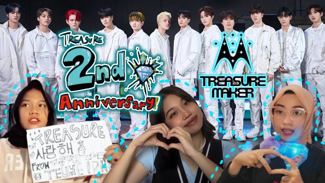 TREASURE 2nd Anniversary Project Part 1 TEUME Vlog [Messages from ...