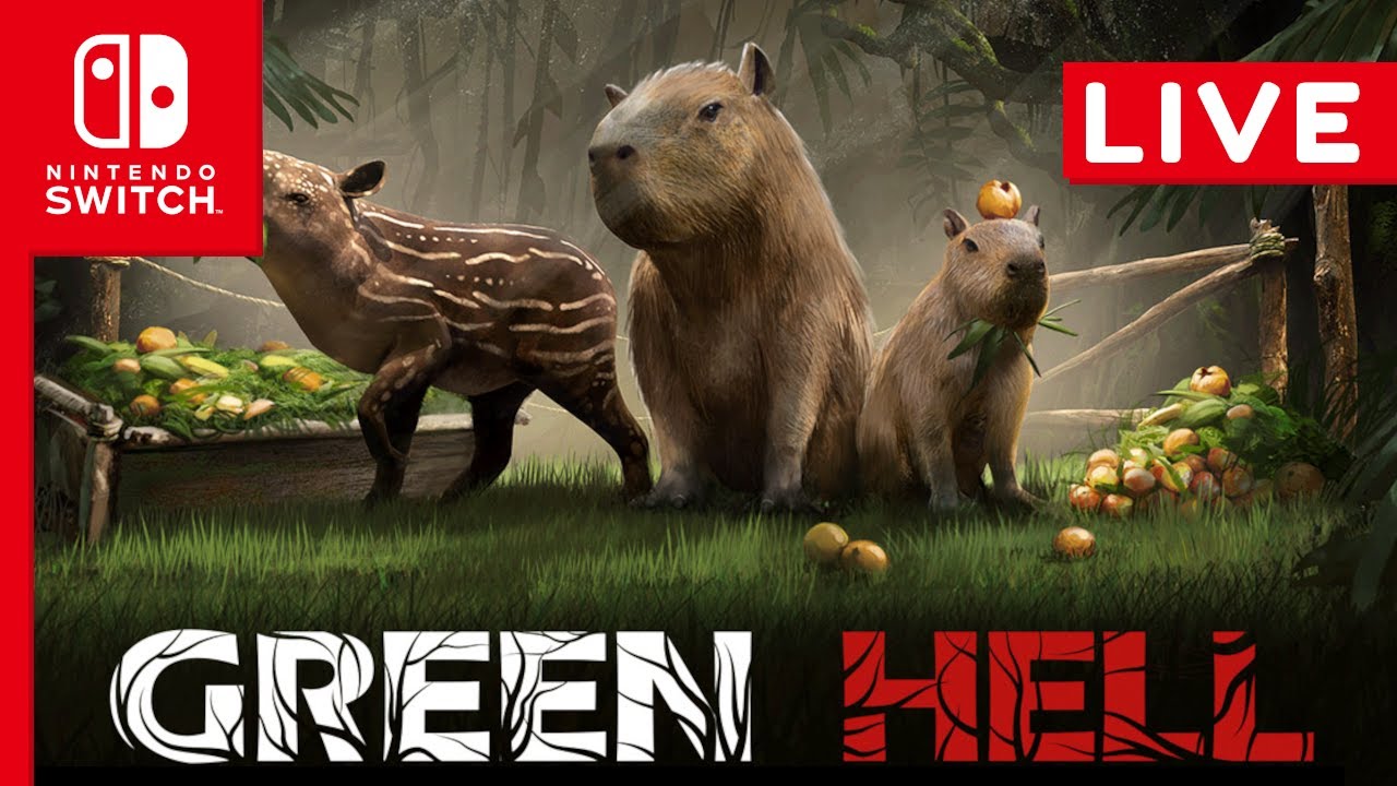 Tiere Essen 🐸 Green Hell - Nintendo Switch - Deutsch - YouTube