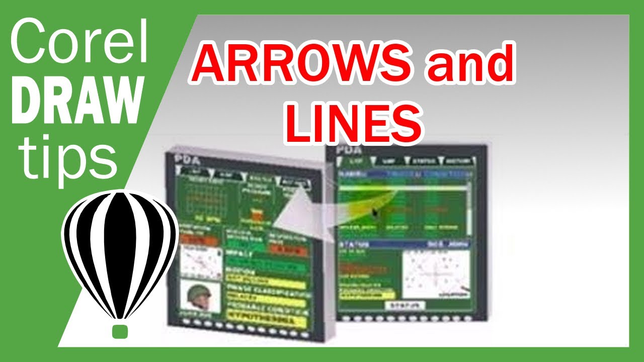 Arrows And Lines In CorelDraw X3 YouTube Arrows And Lines In CorelDraw X3 YouTube