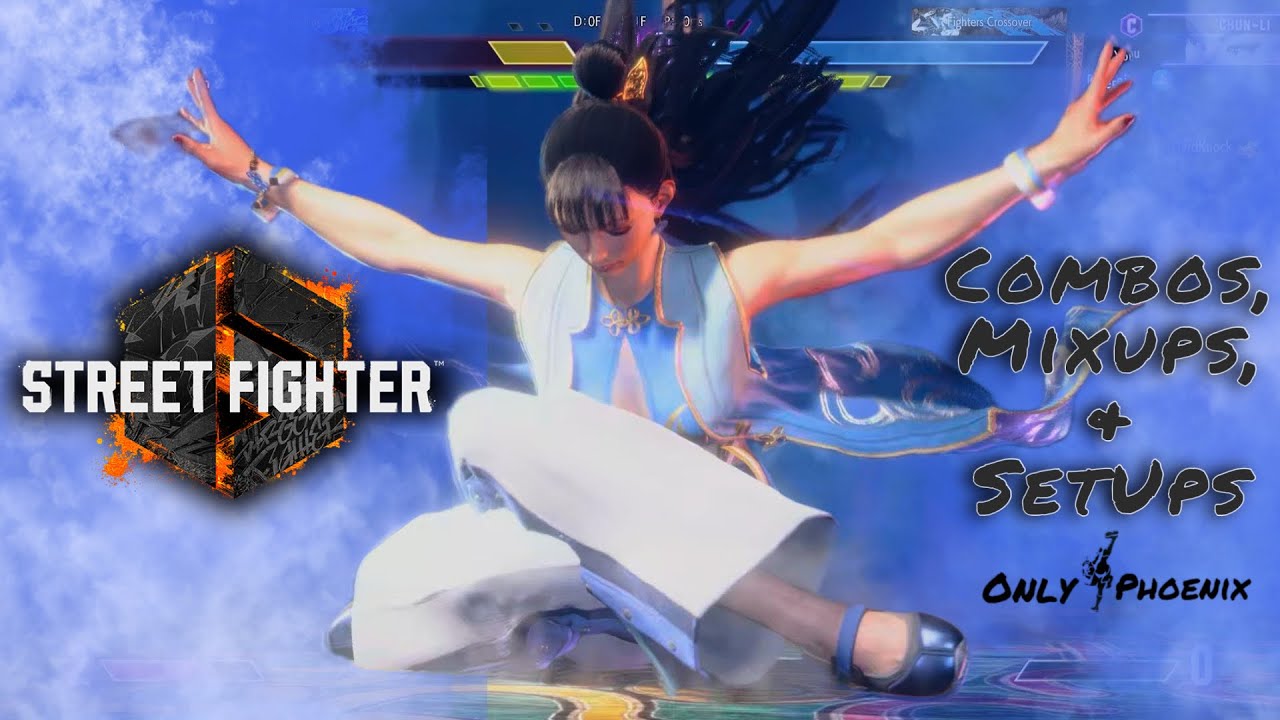 Chun Li - Combos, MixUps, & SetUps - Street Fighter 6 - SF6 - YouTube