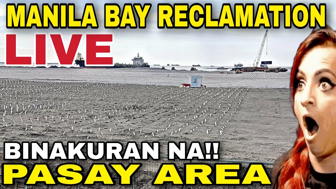 LIVE NOW MANILA BAY TODAY UPDATE RECLAMATION PASAY AREA - YouTube
