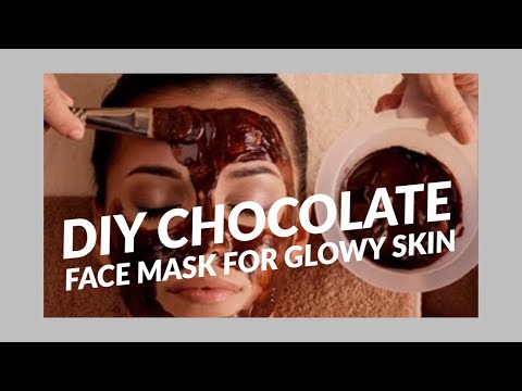 Chocolate Face mask for glowing skin - YouTube