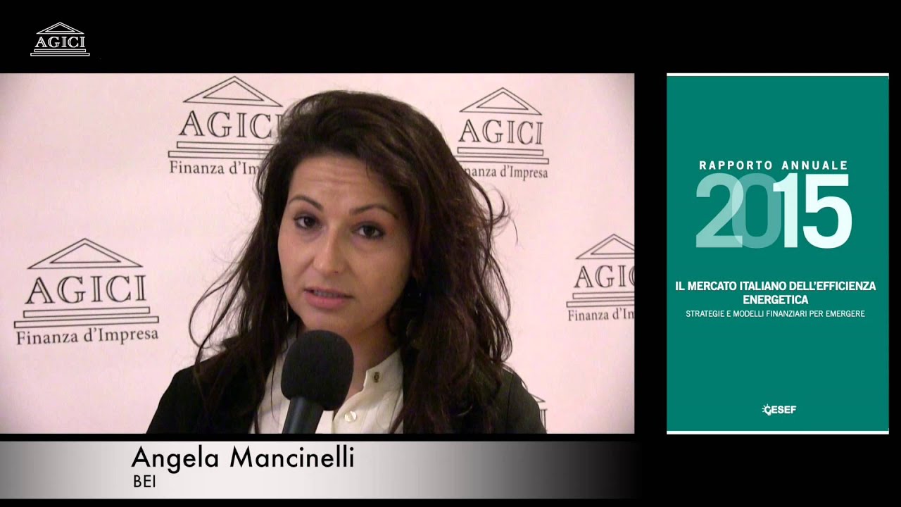 Bei - Angela Mancinelli: "Crescono gli strumenti finanziari per il ...