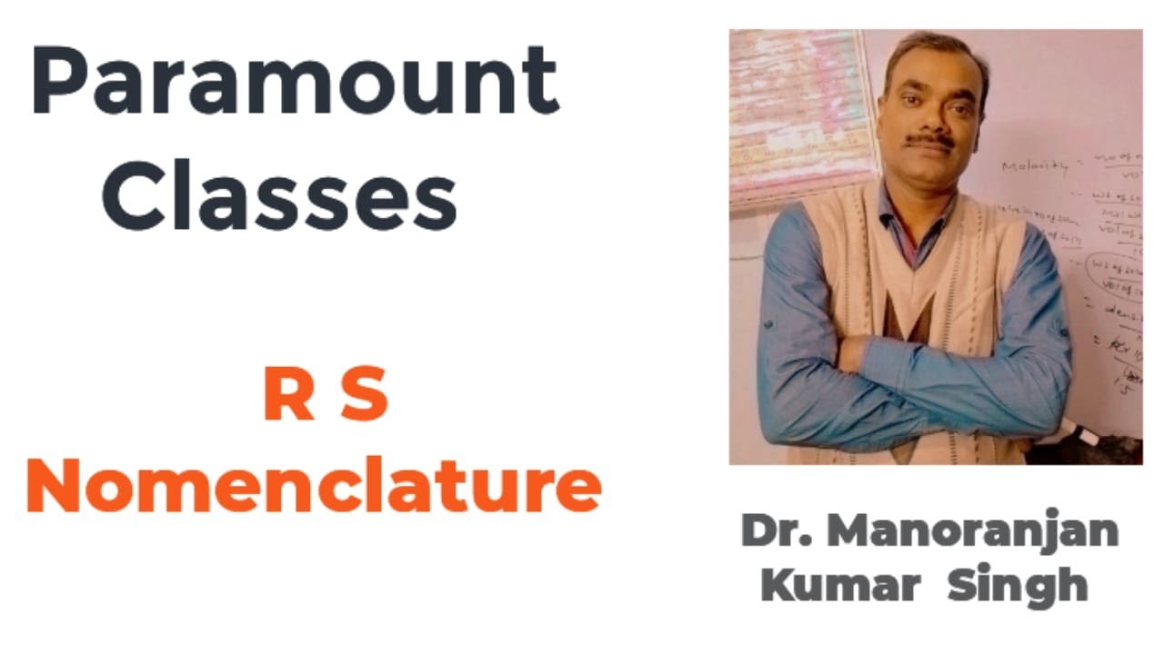 [ Video - 4 ] RS Nomenclature or CIP Rule - YouTube