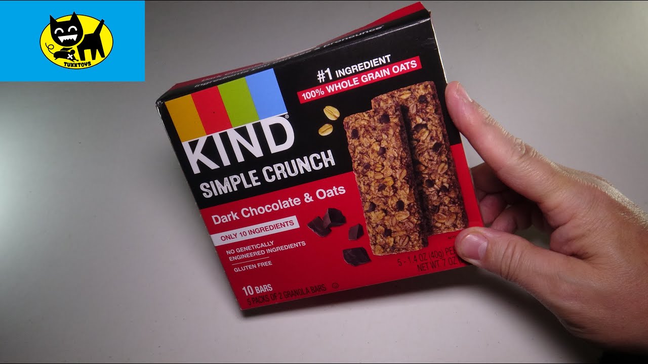YUCK OR YUM - KIND Simple Crunch Bars, Dark Chocolate & Oats, 56 Oz, 40 ...