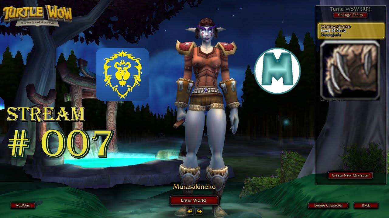 Leveling my Druid on Turtle WoW 007 in Desolace - YouTube