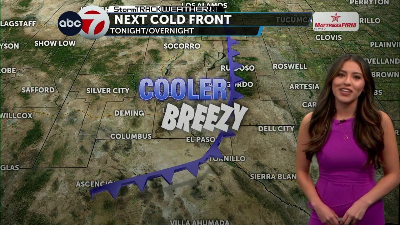 ABC-7 StormTrack Weather: Cooler temps and windy conditions on the way ...