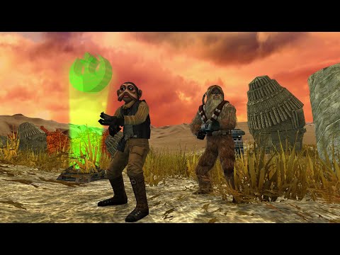 Star Wars Battlefront II (2005) Naboo Plains Falling Leafs - Rebels ...