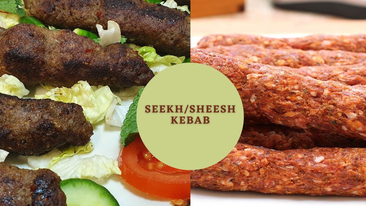 Home Made Seekh/Sheesh Kebab Recipe - YouTube