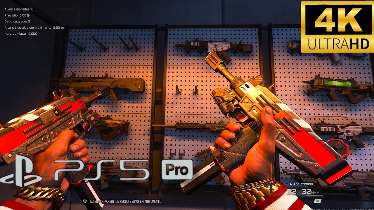 WARZONE PS5 PRO 4K HDR RUSSUGENCIA 2X MAIS RAPIDO - YouTube