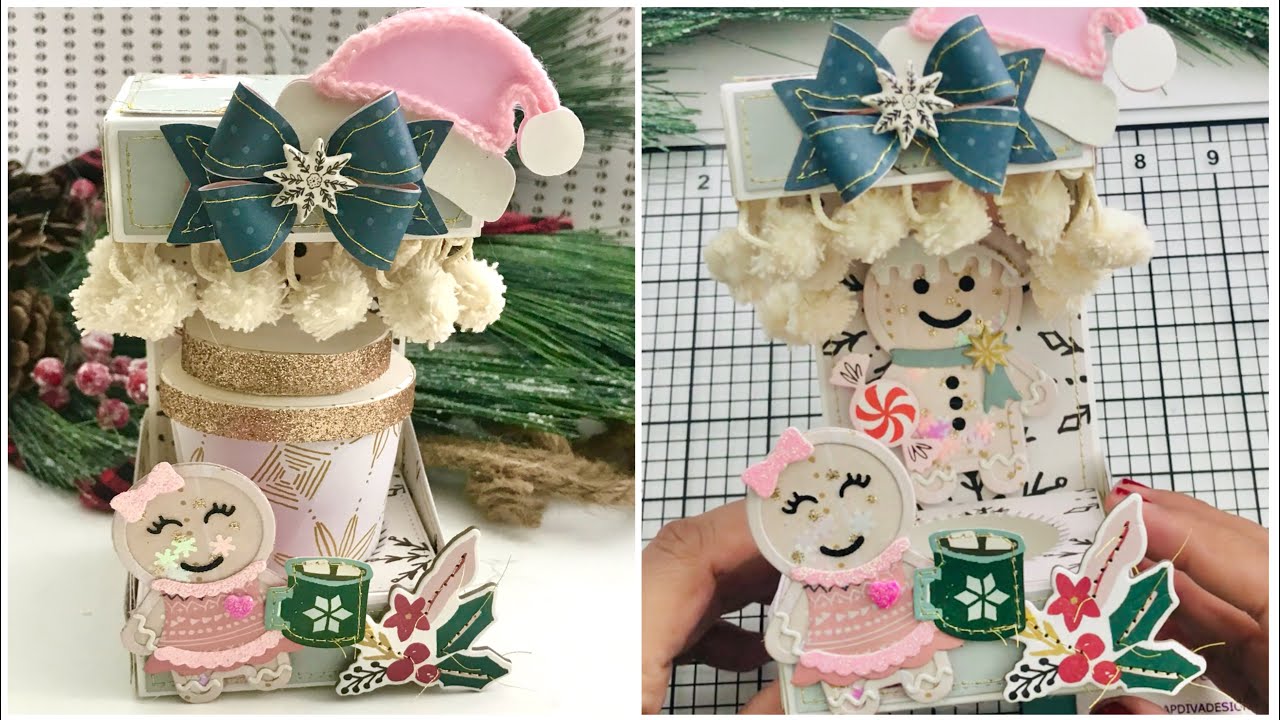 Coffee Cup Holder made Coffee Maker/Kuerig using Dies | ScrapDiva ...