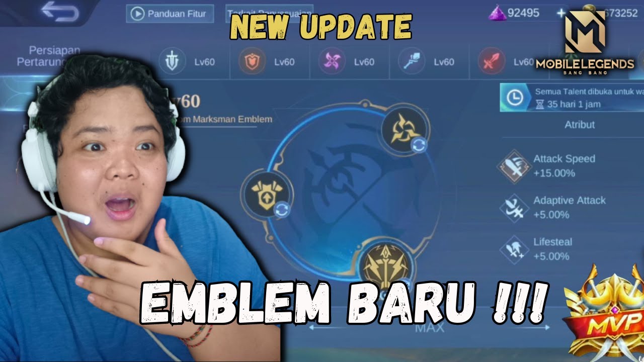 EMBLEM BARU SUDAH RELEASE !!! UDAH PADA NGERTI KAN ?? - MLBB INDONESIA ...