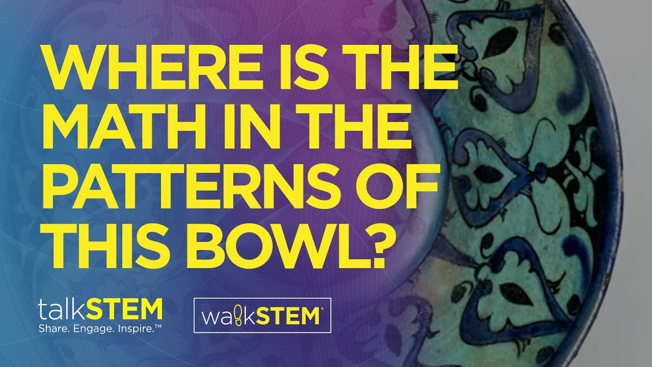 What is mathematical about the patterns we see on this bowl? - YouTube