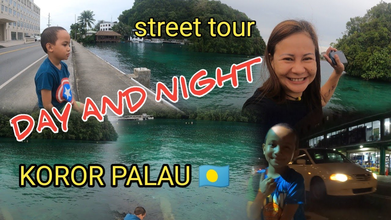KOROR REPUBLIC OF PALAU STREET TOUR 🇵🇼 DOWNTOWN#micronesia #islandlife ...