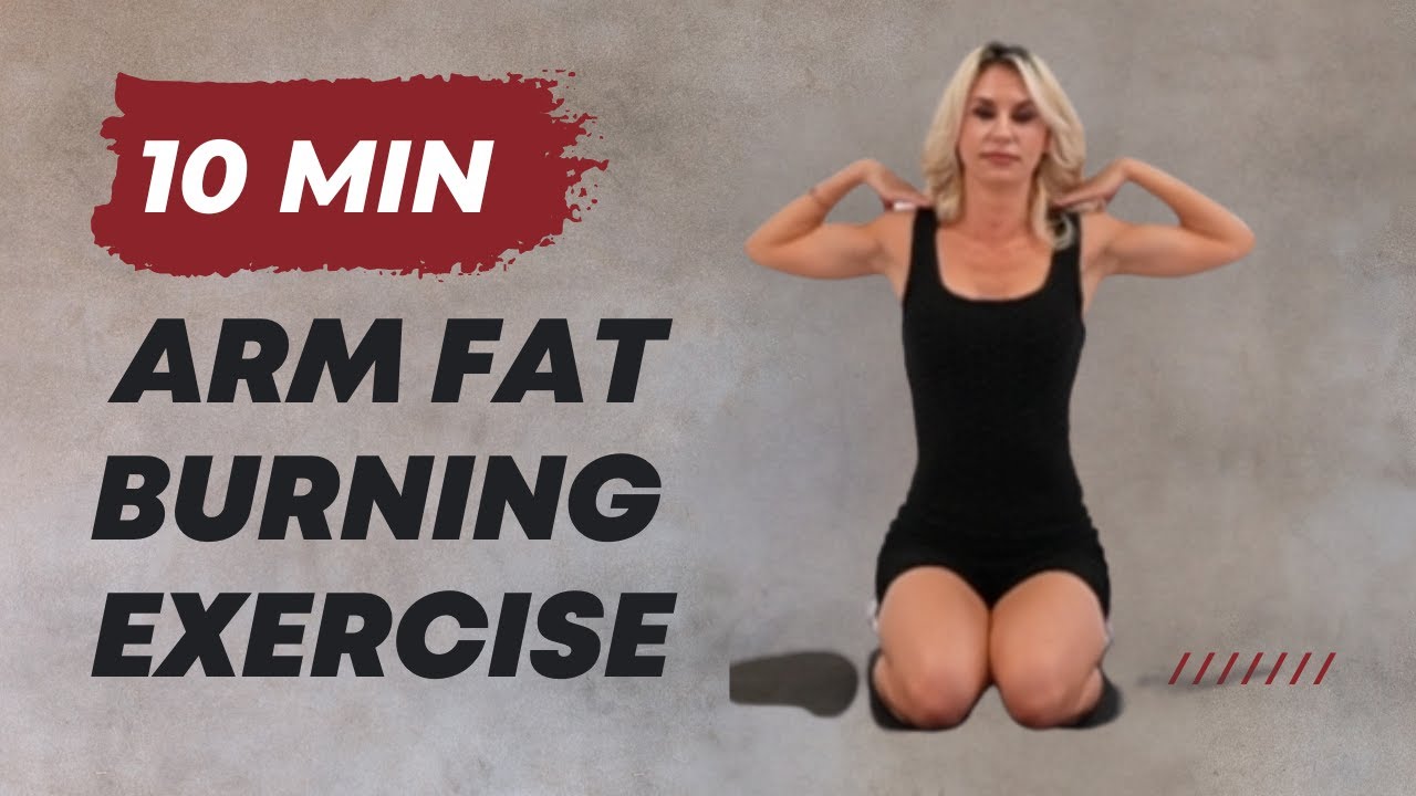 10-Minute Arm Fat Burning Exercise at Home – No Equipment Needed! - YouTube