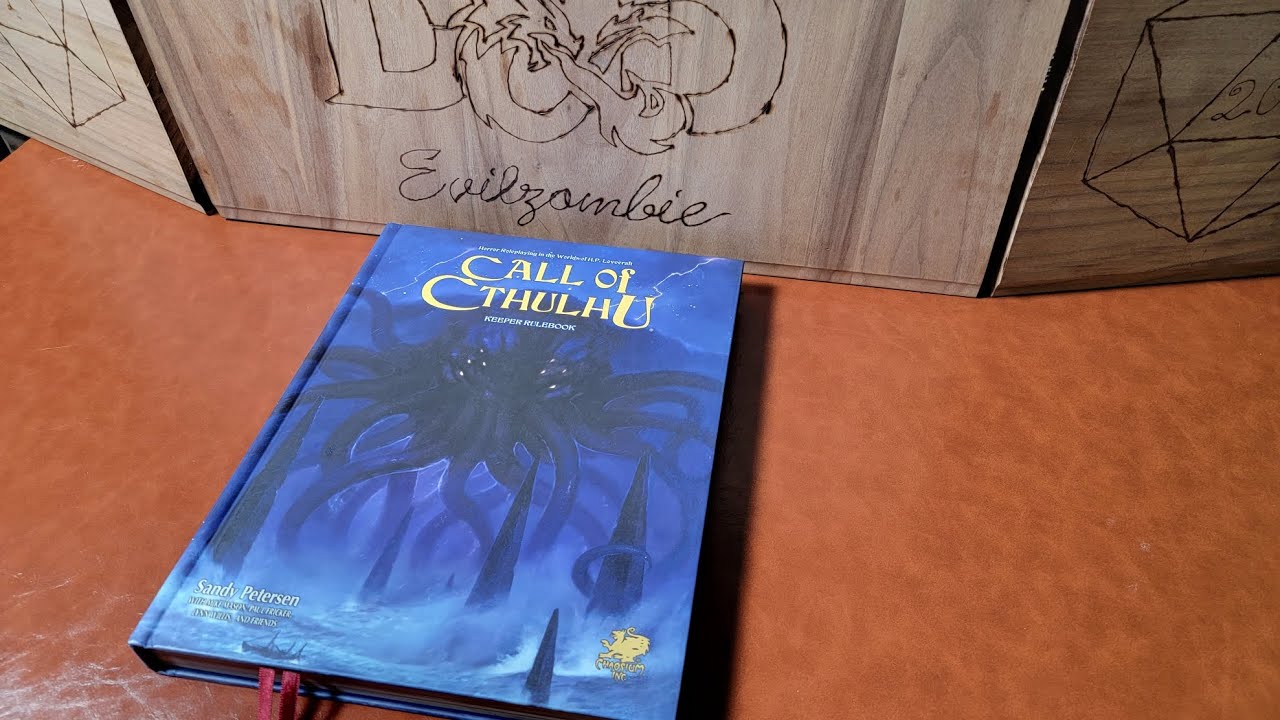 Call of Cthulhu RPG book review - YouTube