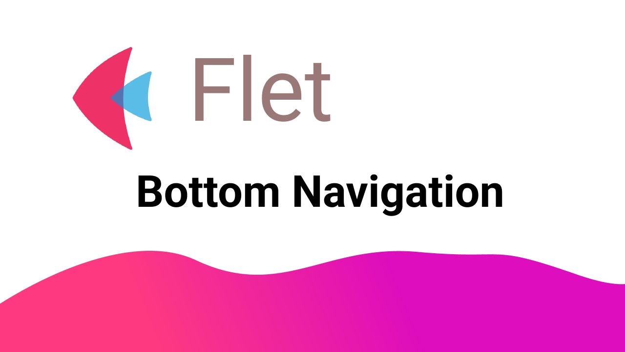 Flet Tutorial - Bottom Navigation Bar - YouTube