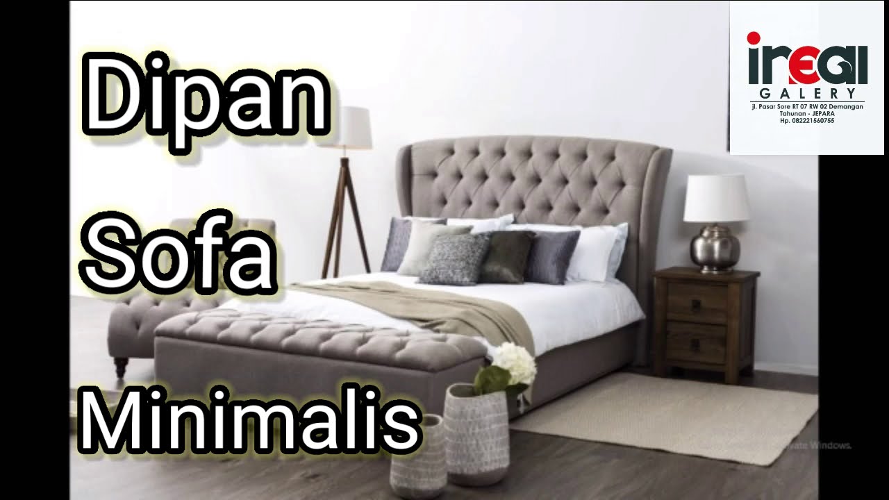 Dipan Sofa Minimalis TERBARU - YouTube
