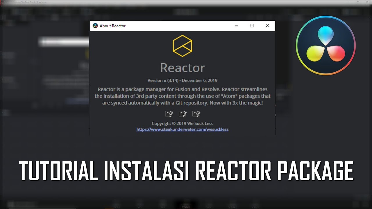 [DR] Tutorial Instalasi Reactor Package - YouTube