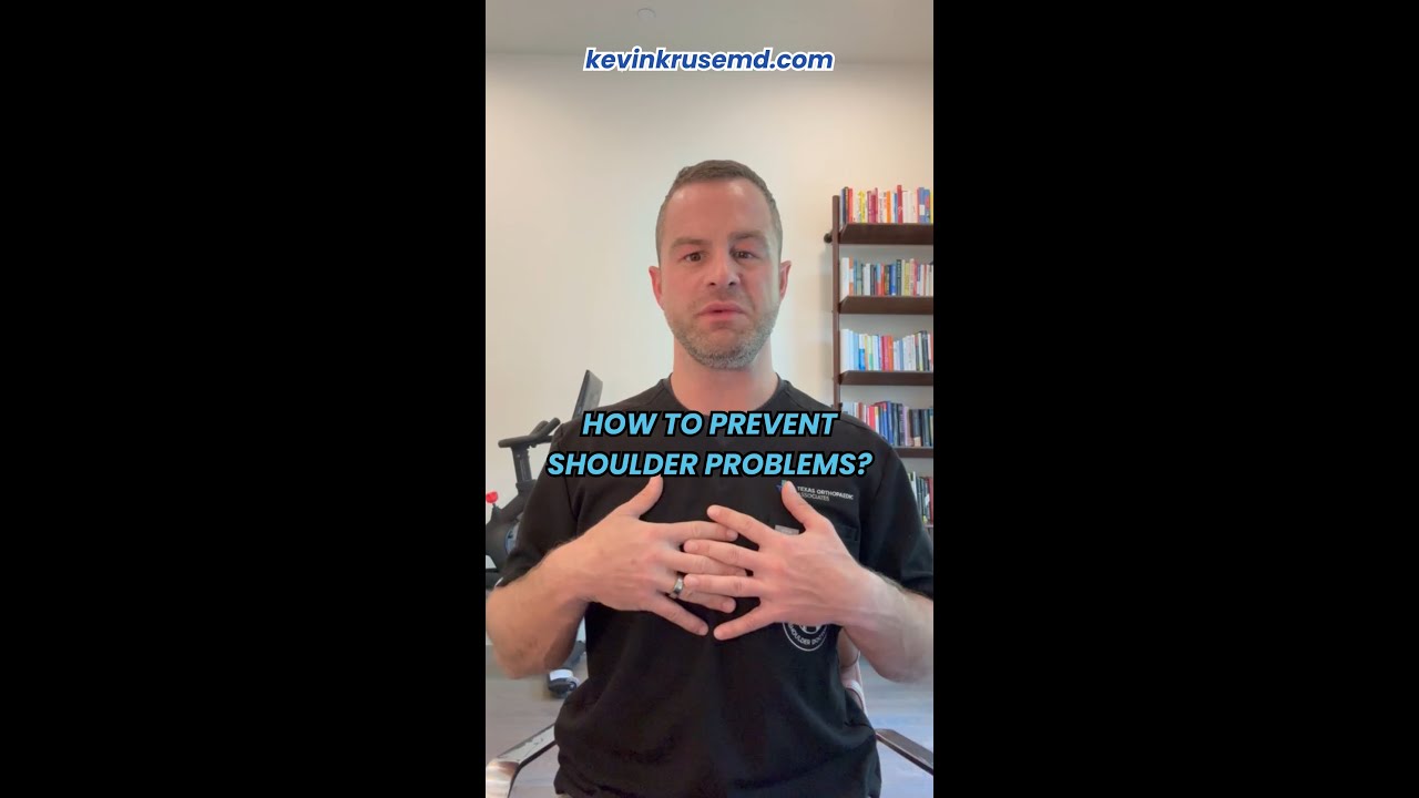 How To Prevent Shoulder Problems #shoulderproblems #shouldersurgeon ...