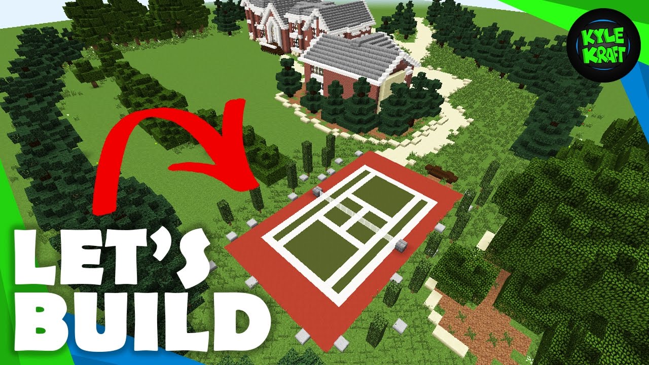 How To Build A Tennis Court In Minecraft at Jo Ellzey blog