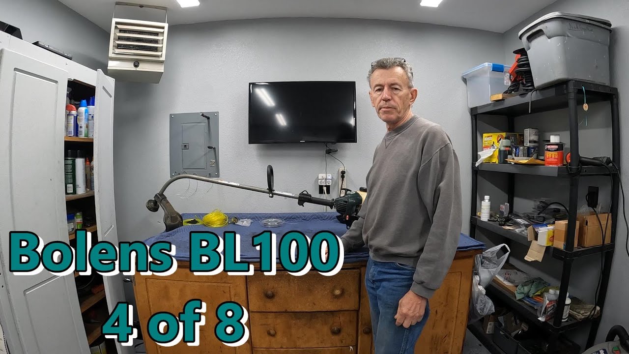 Bolens BL100 Trimmer Repair - YouTube