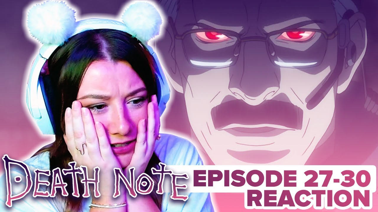 First L NOW THIS?! Death Note - E27 & E28 & E29 & E30 - YouTube
