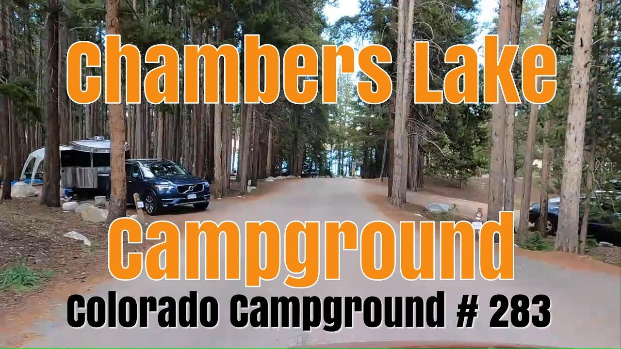 Chambers Lake Campground - Colorado - YouTube
