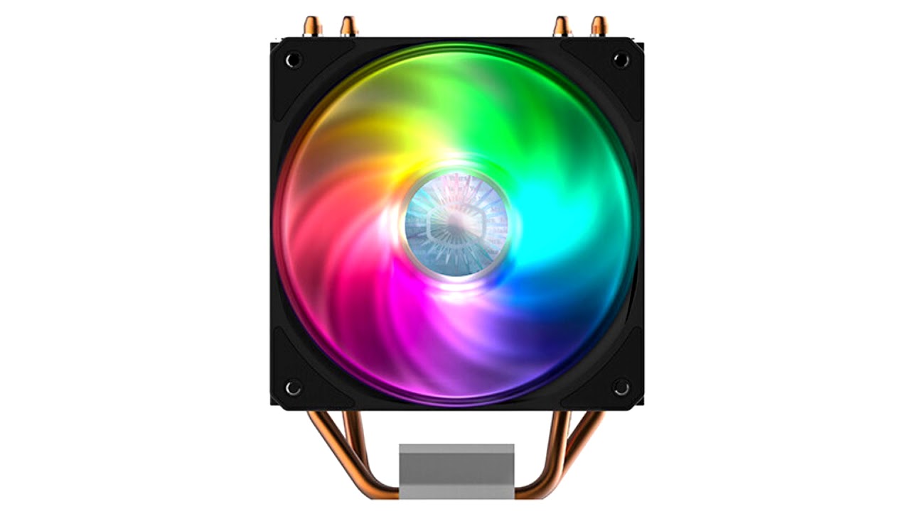 Cooler Master Outs Hyper 212 ARGB Turbo CPU Cooler - YouTube