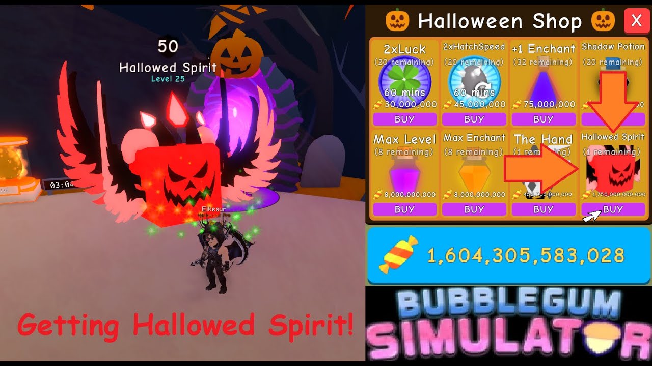 Roblox BGS: Getting the Hallowed Spirit - YouTube