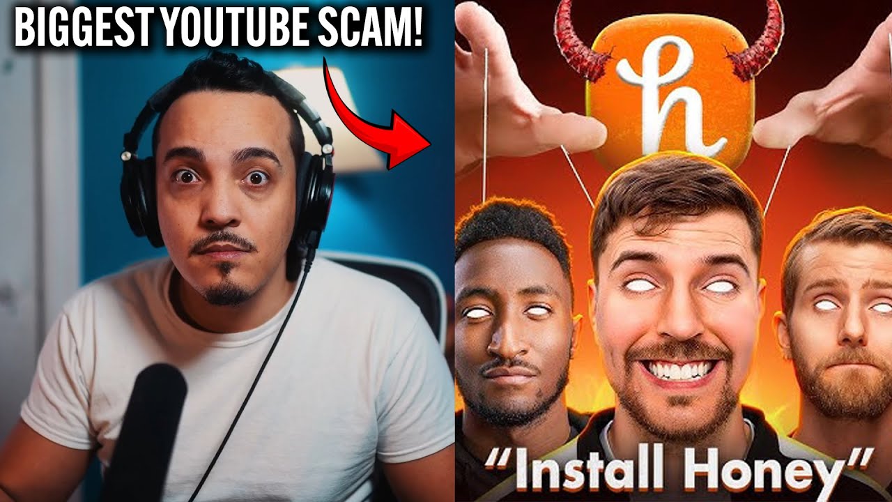 Biggest Youtube Scam In History! Can AI Save Us? (Honey Influencers ...