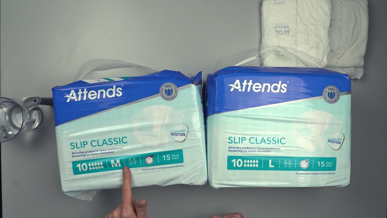 Wie gut ist die Attends Slip Classic, Nachfolger der Folienwindel ...