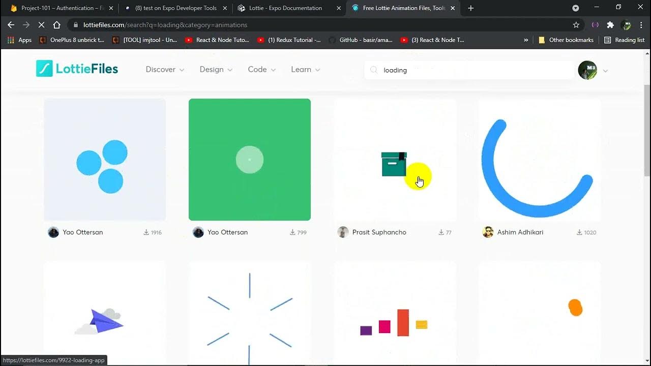 React Native For Beginner Reactnative101 Part65 Animation With Lottie Youtube